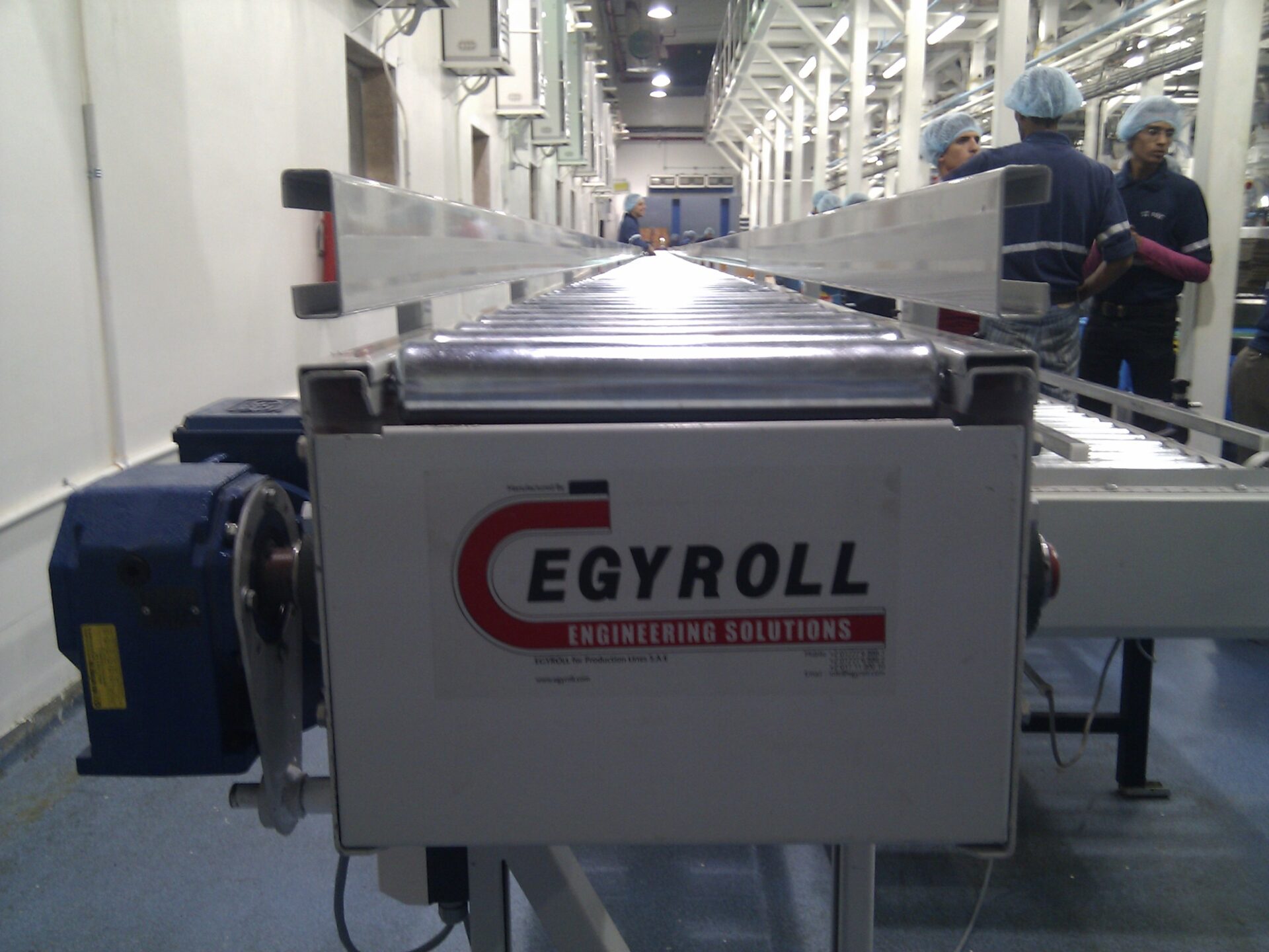 BELT CONVEYORS – EGY ROLL